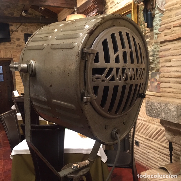 antiguo foco de teatro cine cañón luz - Comprar Lámparas vintage en ...