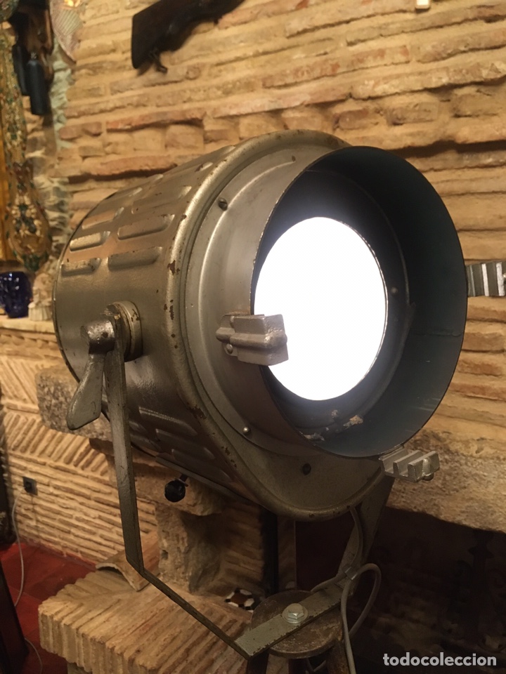 antiguo foco de teatro cine cañón luz - Comprar Lámparas vintage en ...