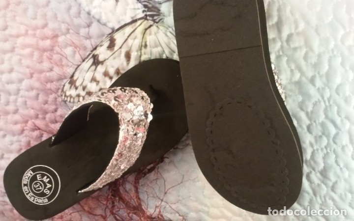 chancletas brillantes.a estrenar. n° 37 europeo - Comprar Complementos ...