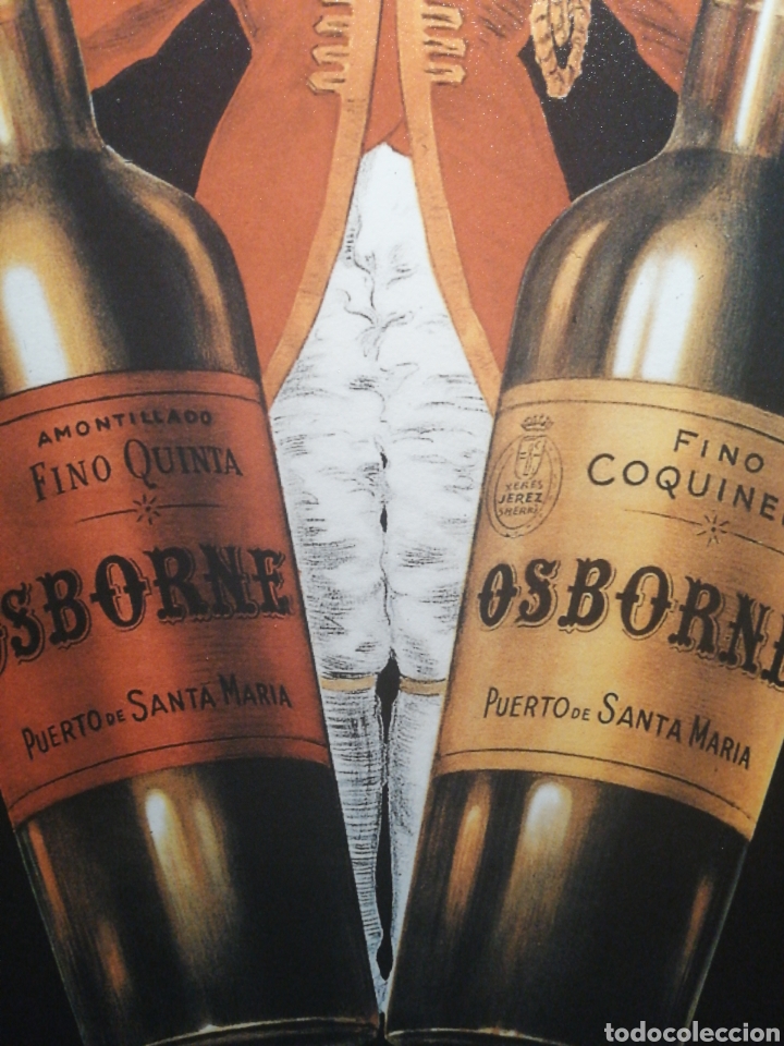 vinos osborne jerez fino quinta- gran cuadro ca - Comprar en ...