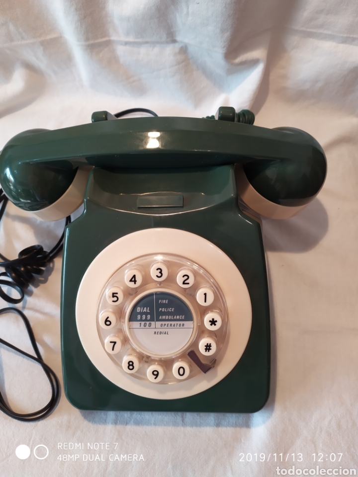 precioso teléfono clásico, estilo vintage, colo - Comprar en ...