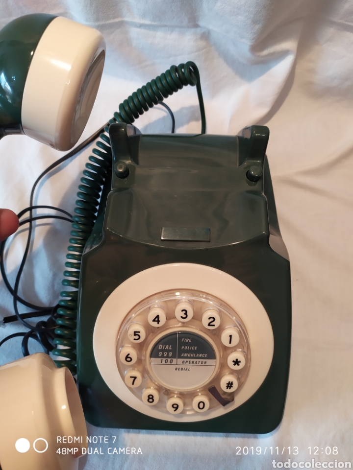 precioso teléfono clásico, estilo vintage, colo - Comprar en ...